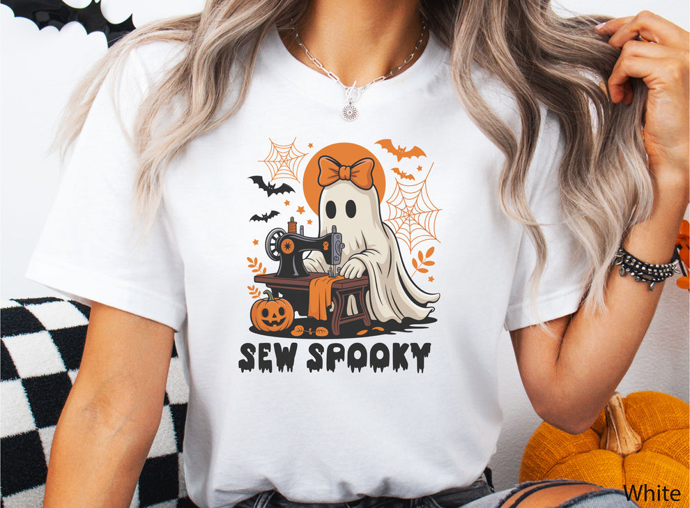 Sew Spooky Sewing T-Shirt – Bee Inspired Tees